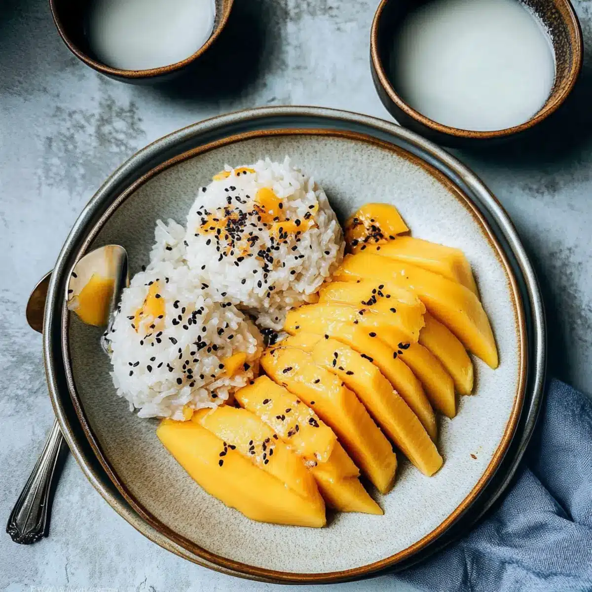 Irresistible Mango Sticky Rice: A Creamy Thai Delight