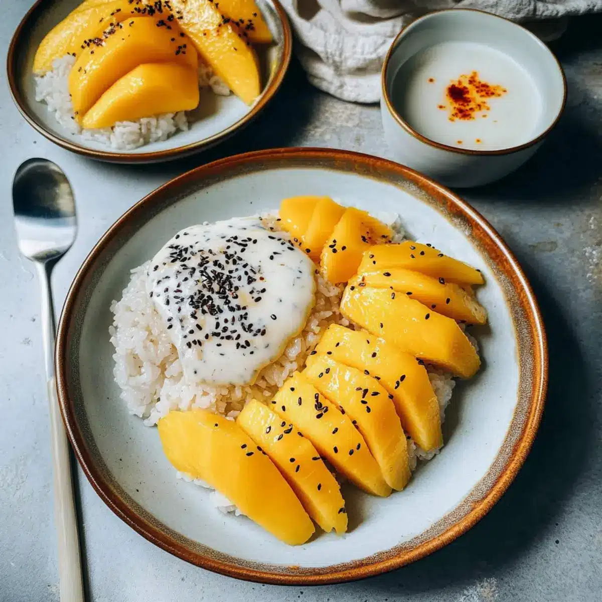 Irresistible Mango Sticky Rice: A Creamy Thai Delight