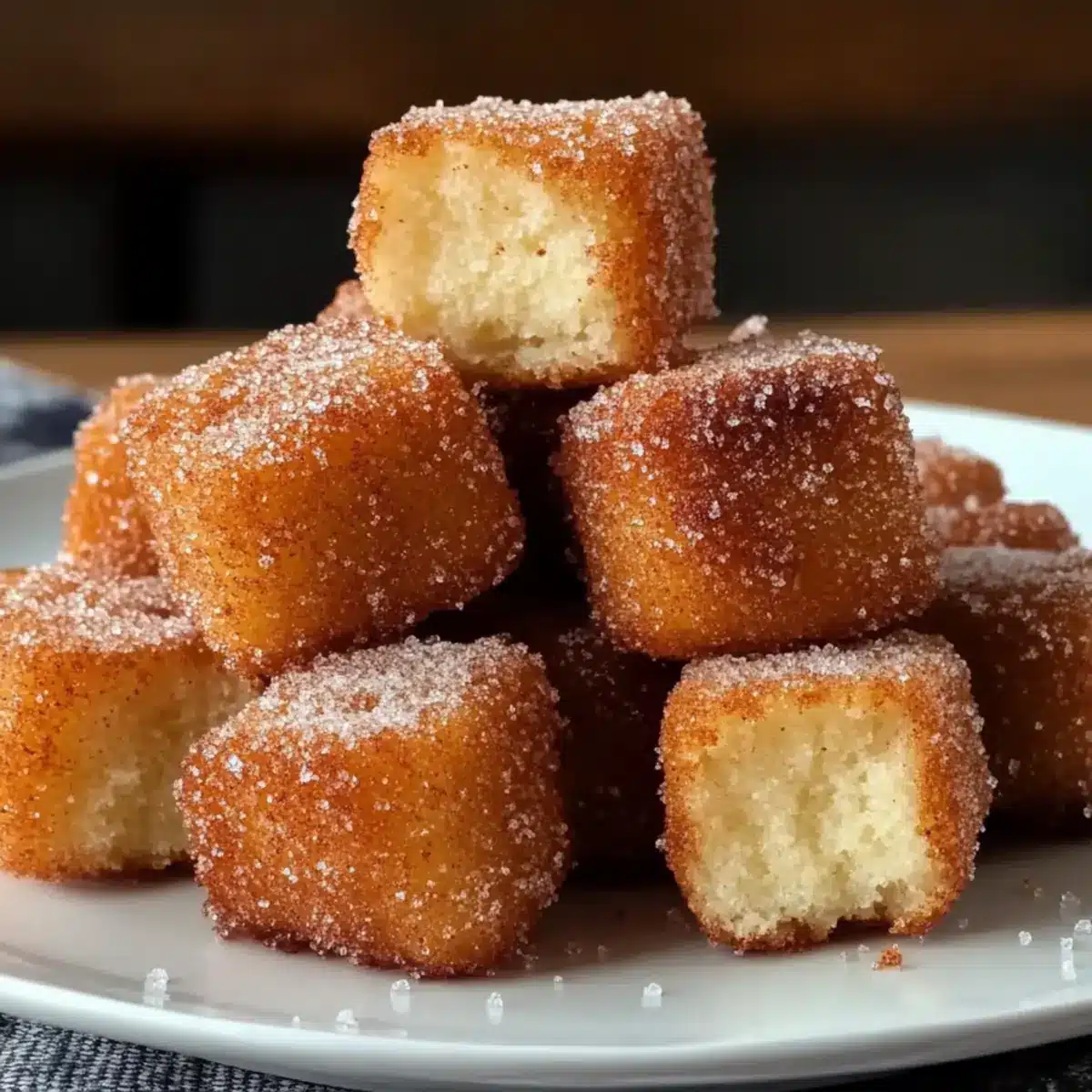Ultimate Crispy Angel Cake Churro Bites: A Delicious Dessert