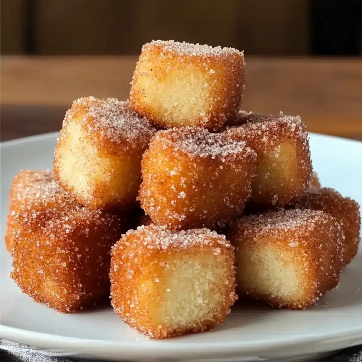 Ultimate Crispy Angel Cake Churro Bites: A Delicious Dessert