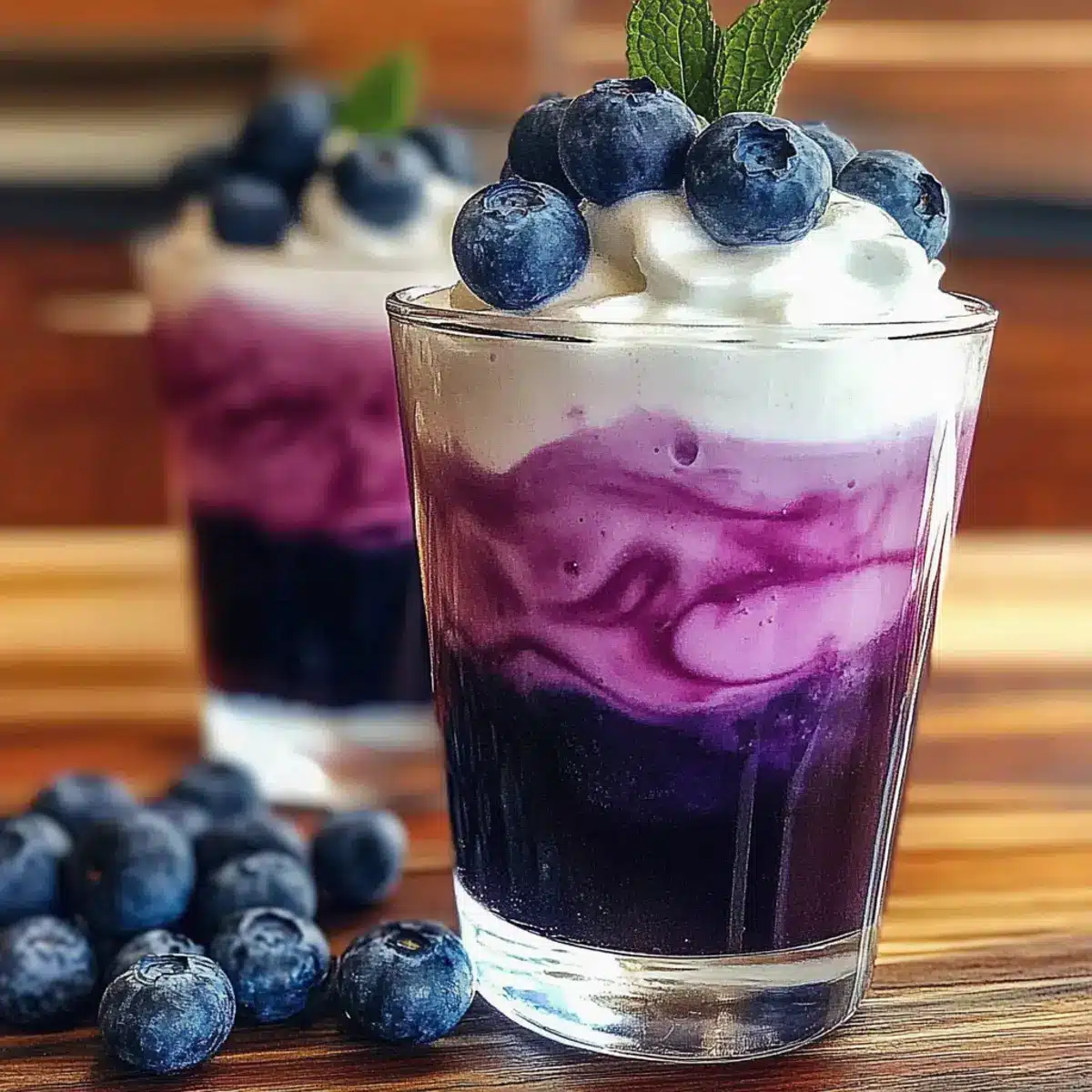 Irresistible Sugar Free Blueberry Italian Cream Soda Recipe