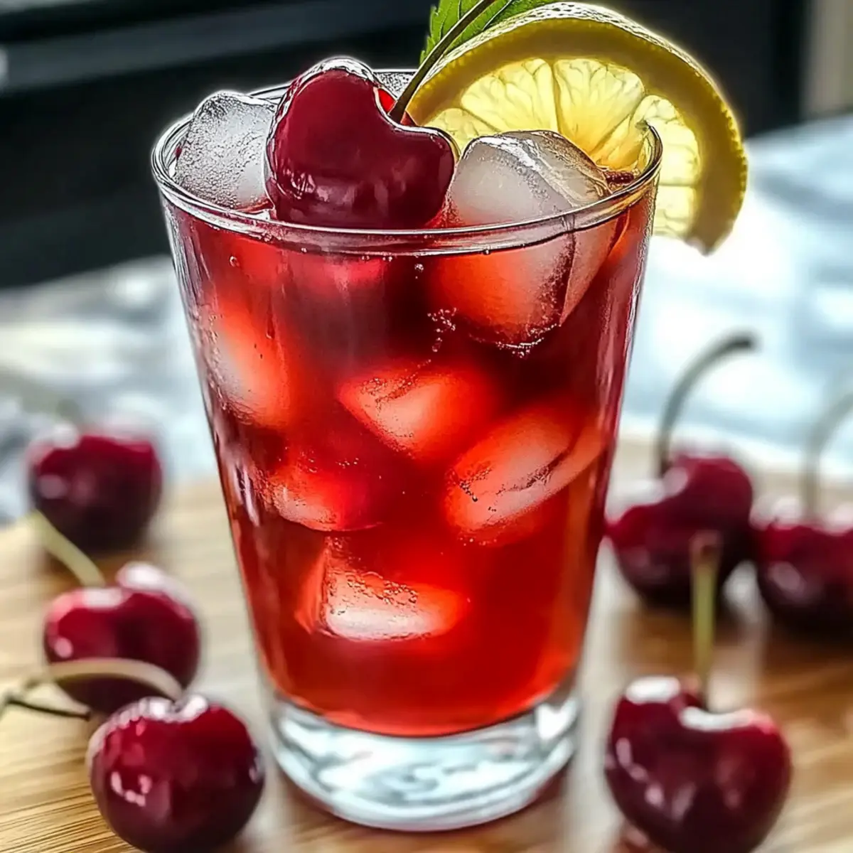 Irresistible Cherry Iced Tea – A Refreshing Summer Sip