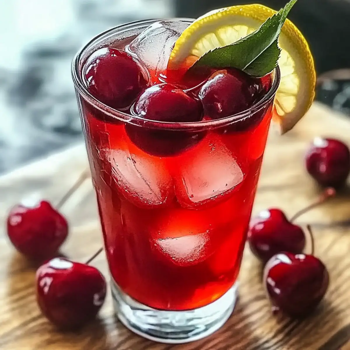 Irresistible Cherry Iced Tea – A Refreshing Summer Sip