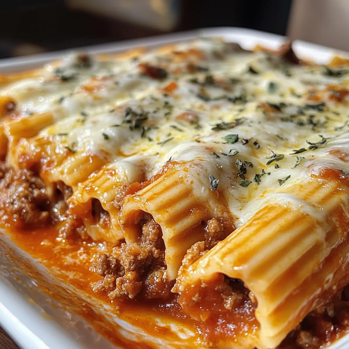 Irresistible Manicotti with Meat Sauce for Comforting Meals