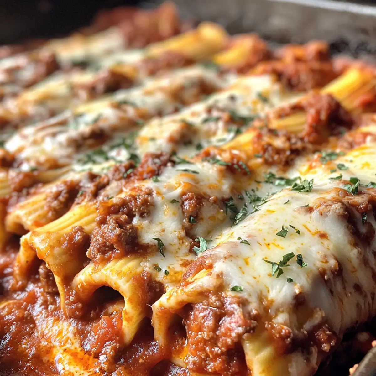 Irresistible Manicotti with Meat Sauce for Comforting Meals